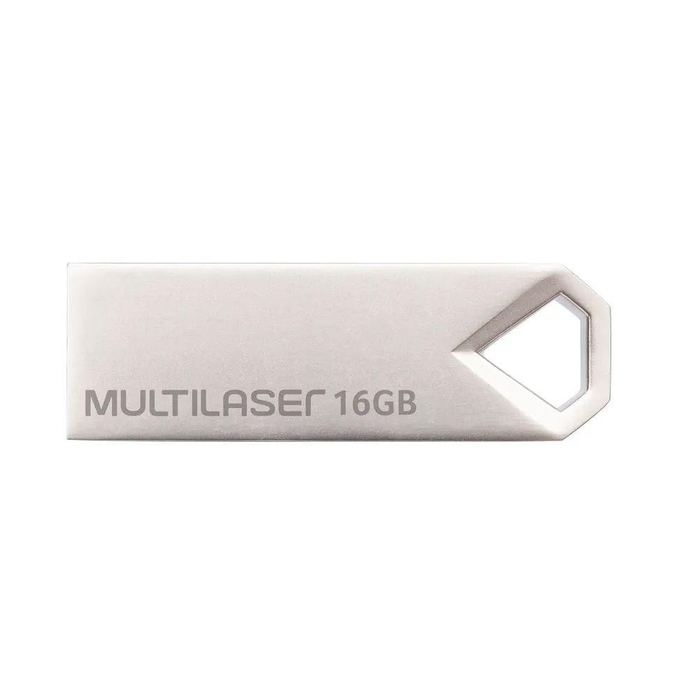 Pen Drive Multilaser Pd850 Diamond Metalico 16gb | Shopee Brasil