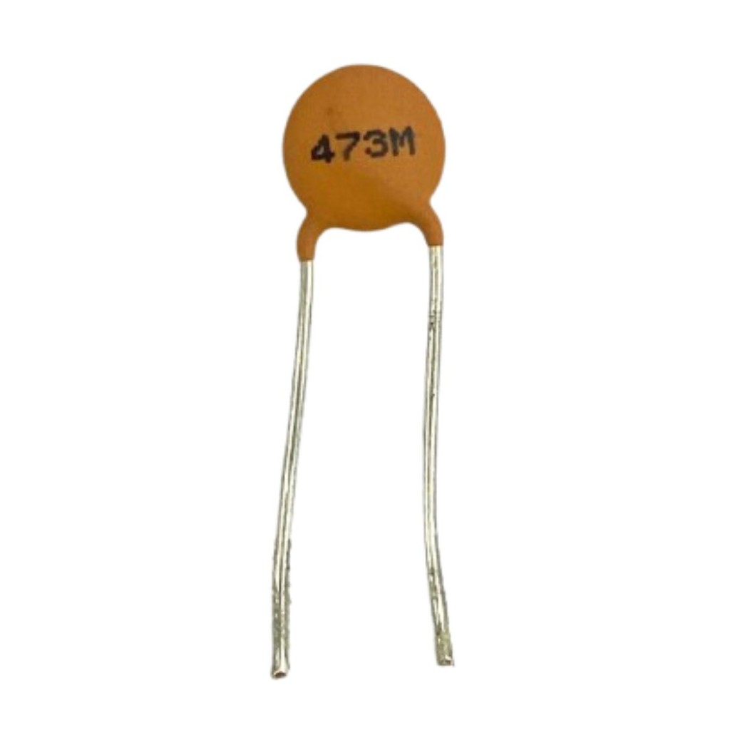 KIT COM 20 PEÇAS - CAPACITOR CERAMICO DISCO 47K 100V 473M THOMSON (47NF ...