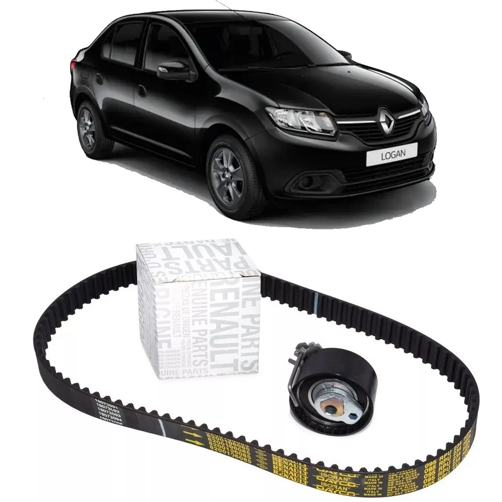 Kit Correia Dentada Original Renault Sandero 2007 a 2019 130C16776R ...
