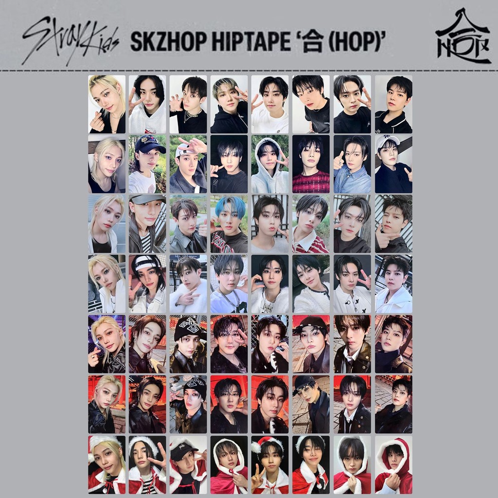 Kpop Straykids Novo Álbum SKZ HOP Cartão Especial Colecionador Han ...