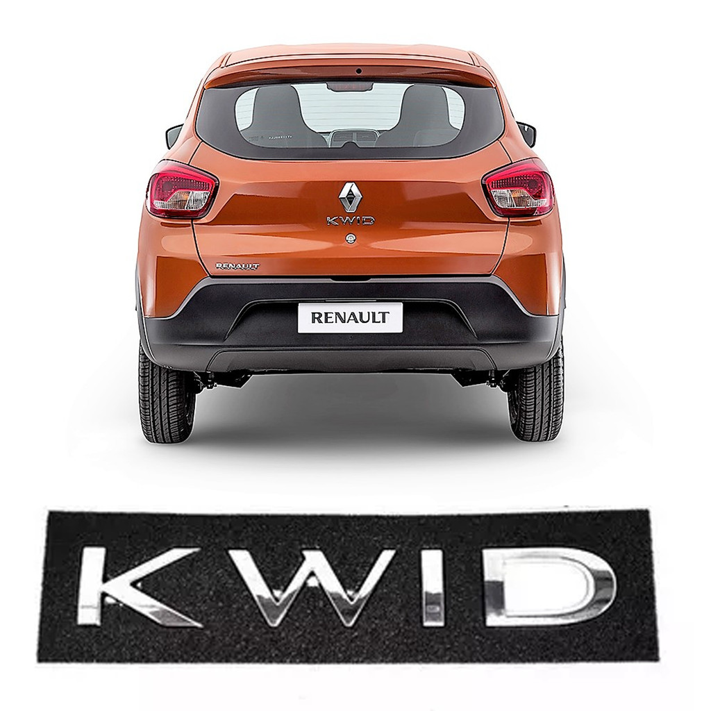 Emblema Tampa Traseira Kwid Original Renault Kwid 2017 a 2021 ...