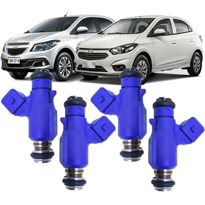 Kit 4 Bico Injetor Onix Prisma 1.0 8V Flex de 2013 À 2019 - 24578819 ...