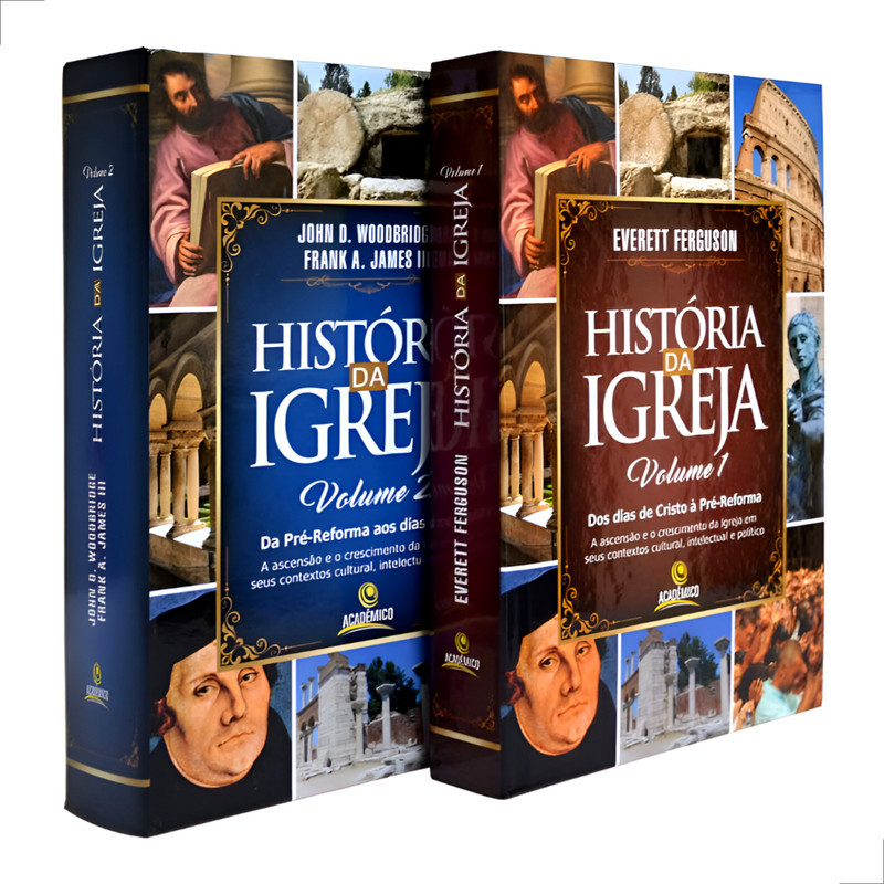 Kit História da Igreja 2 Volumes Everett Ferguson | Shopee Brasil