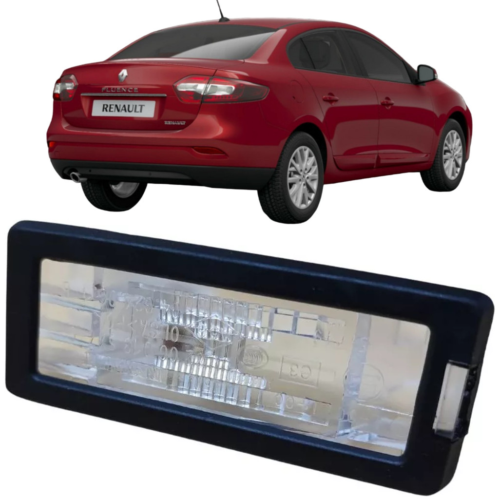 Lanterna Placa Original Renault Fluence 2011 a 2017 8200013577 | Shopee ...