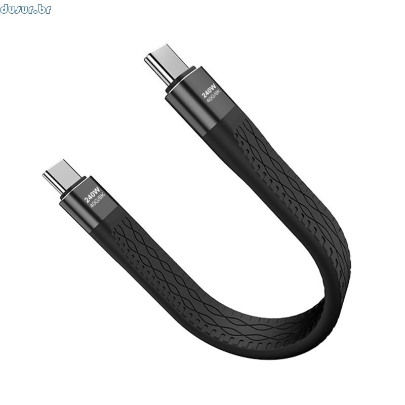 dusur9 Advanced Type C Carregamento PD240 40 Gbps USB Speed Para ...
