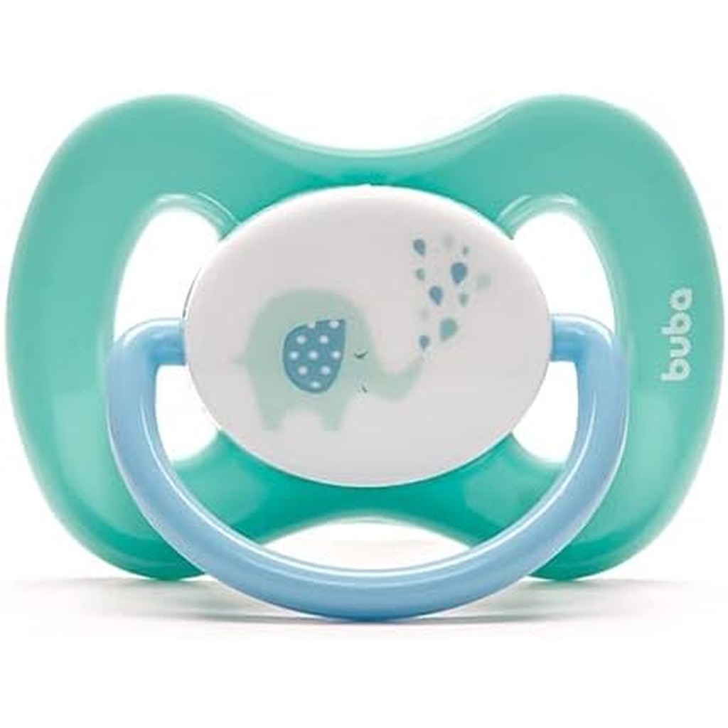 Buba Chupeta Comfort Tamanho 1 Elefantinho Azul (7908103726595 ...