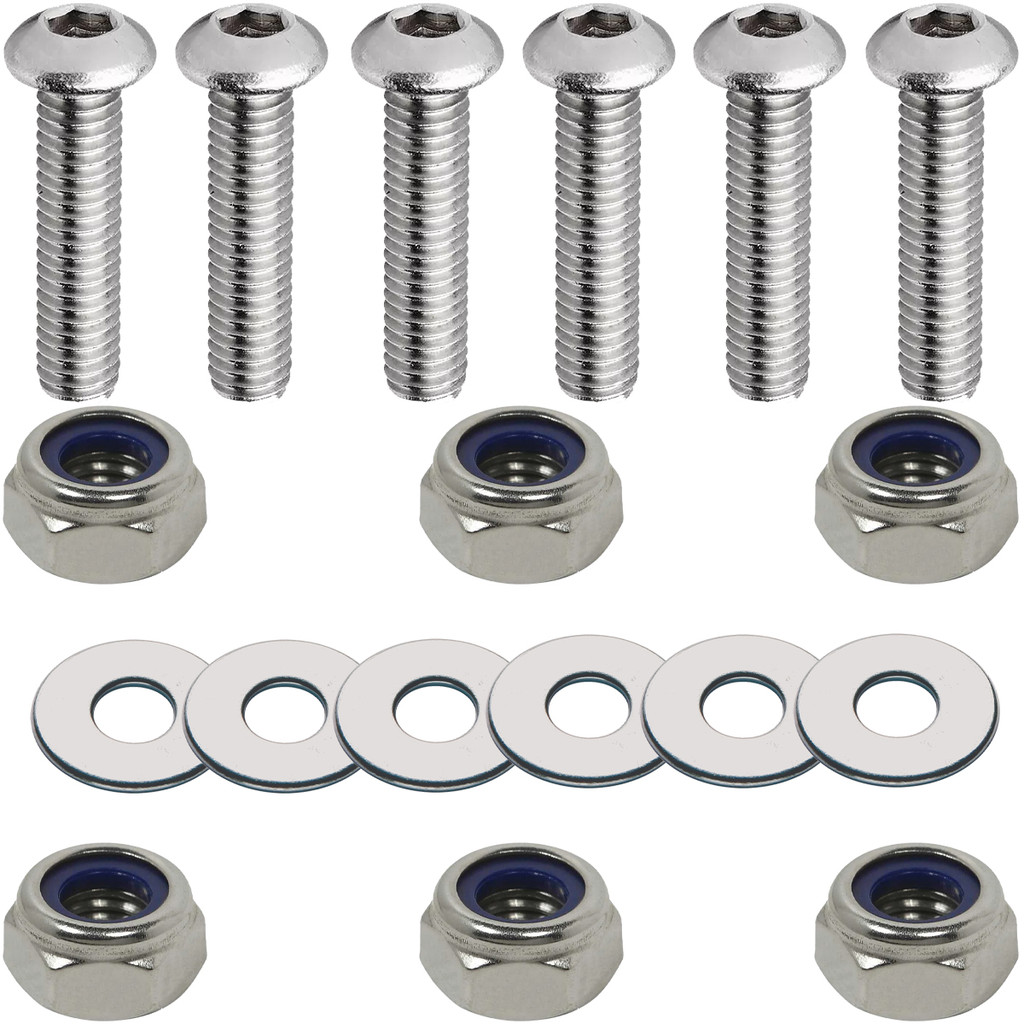 Kit parafusos prisioneiros allen inox coroa XRE300 NX400 Falcon com ...