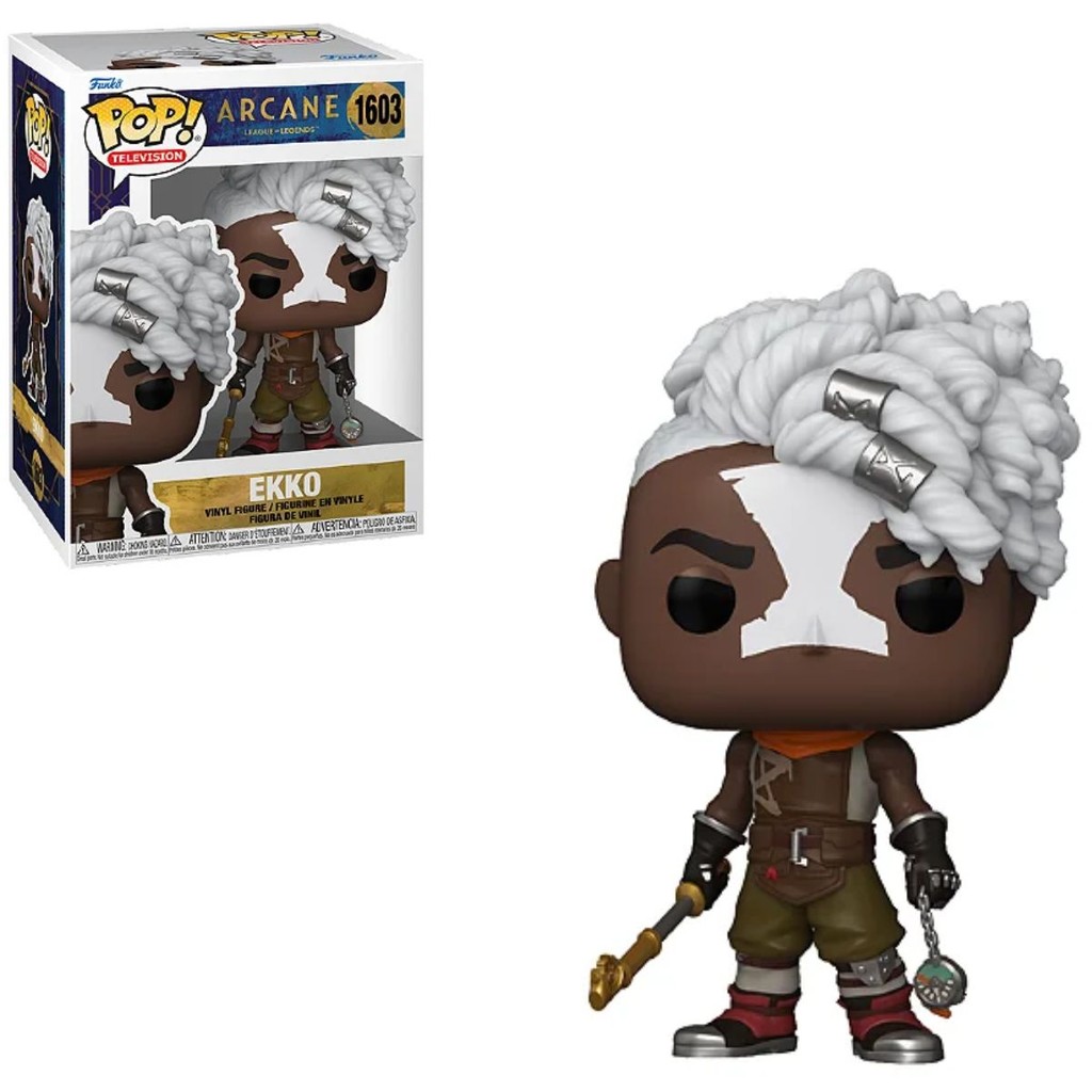 Funko Pop Ekko #1603 Pop! Arcade League of Legends LOL | Shopee Brasil