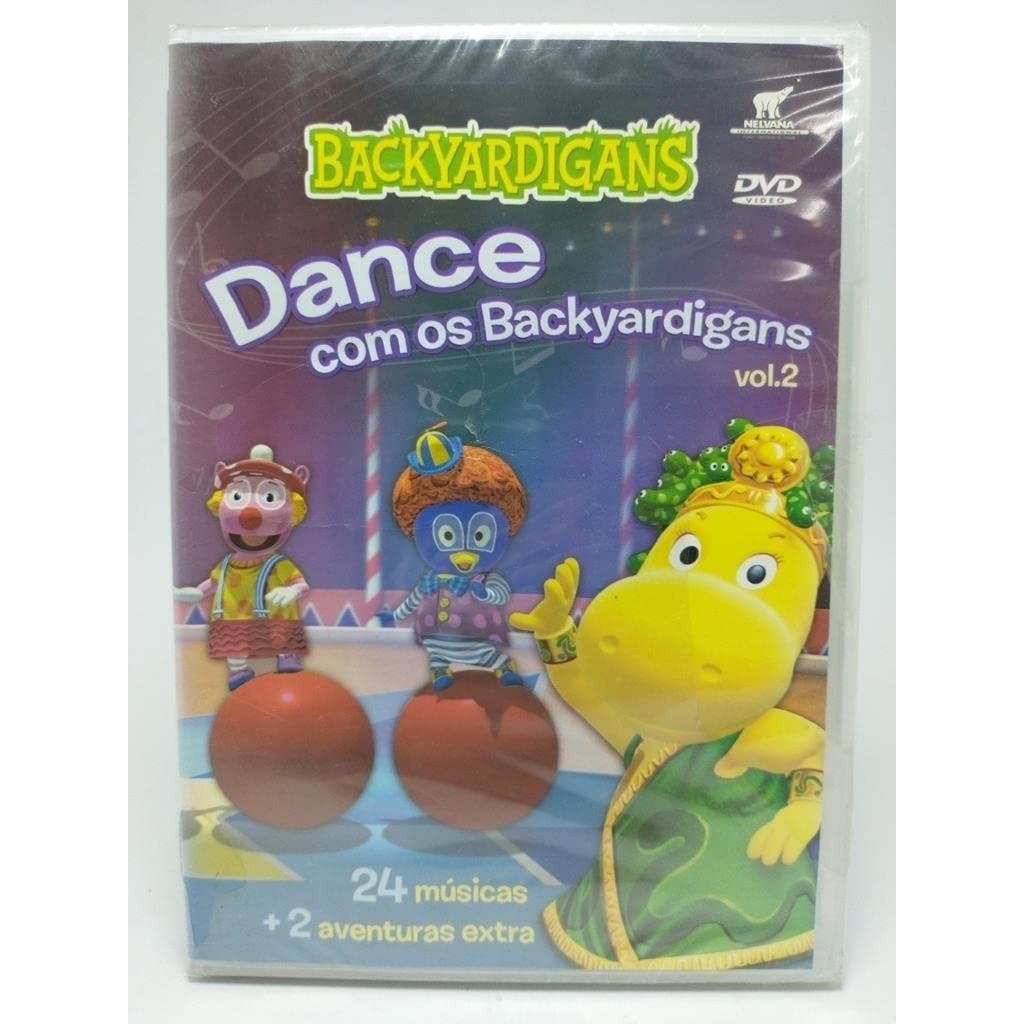 DVD: Dance com os Backyardigans Vol. 2 - 24 Músicas + 2 Aventuras ...
