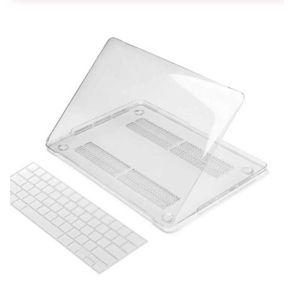 Caixa Transparente De Acrílico Rígido + Capa De Teclado Para Macbook ...
