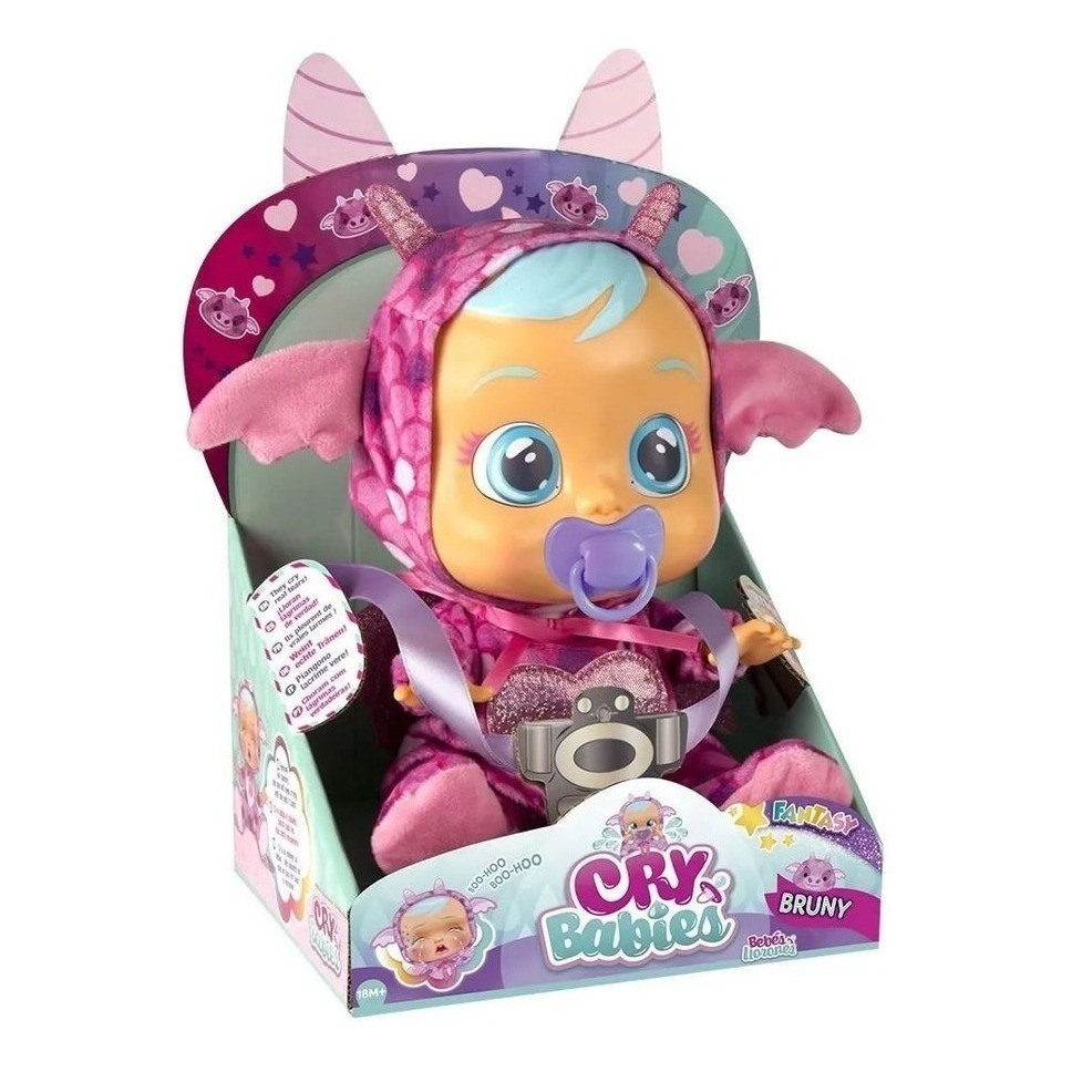 Boneca Cry Baby Crybaby Cry Babies Multikids Original | Shopee Brasil