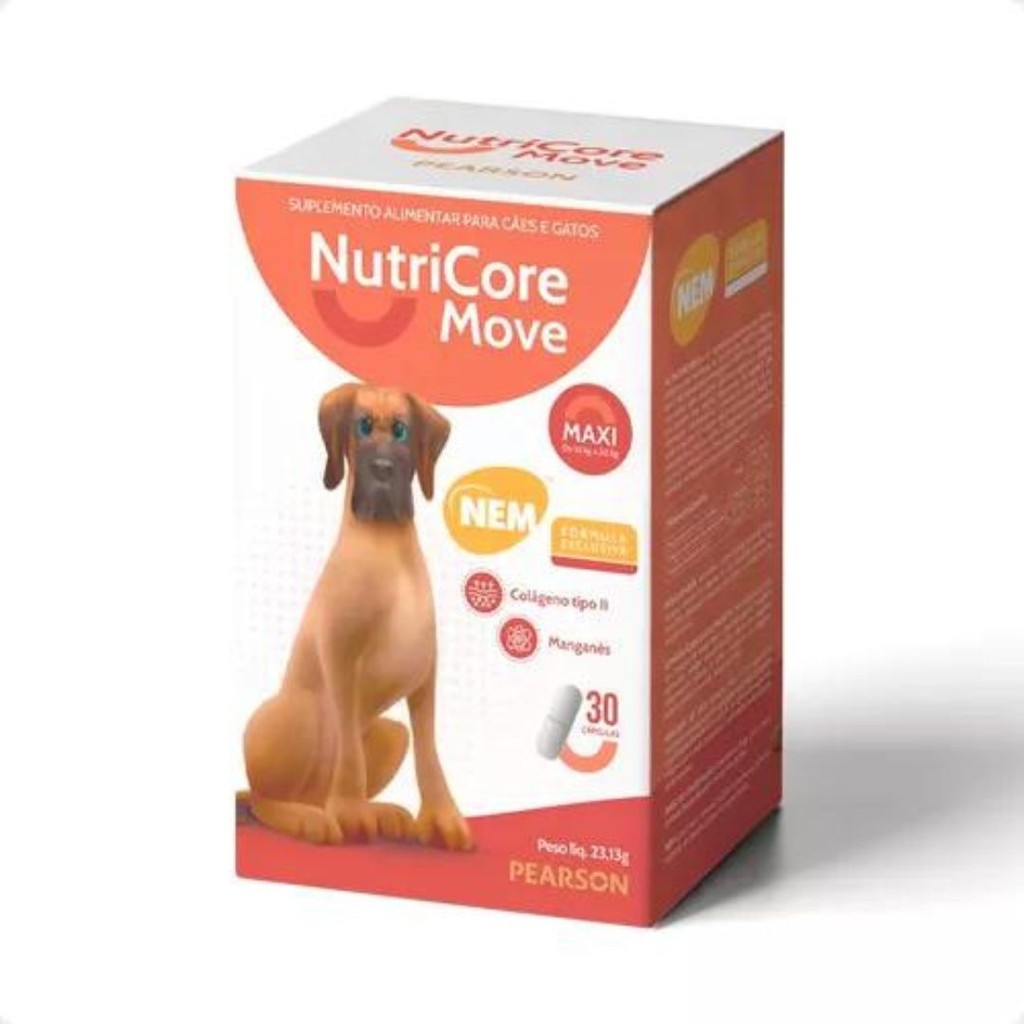 Nutricore Move Maxi 405mg Suplemento Alimentar - 30 Cápsulas | Shopee ...