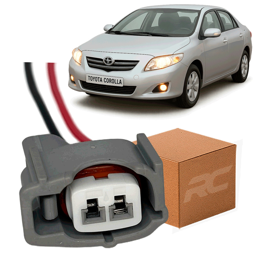 Plug Conector Bico Injetor Toyota Corolla Fielder Hilux SW4 | Shopee Brasil