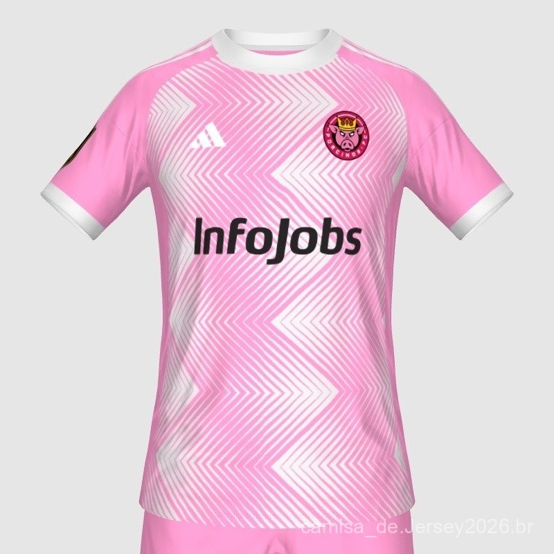 Pig FC 2024 25 rosa camisa de futebol TD7 | Shopee Brasil