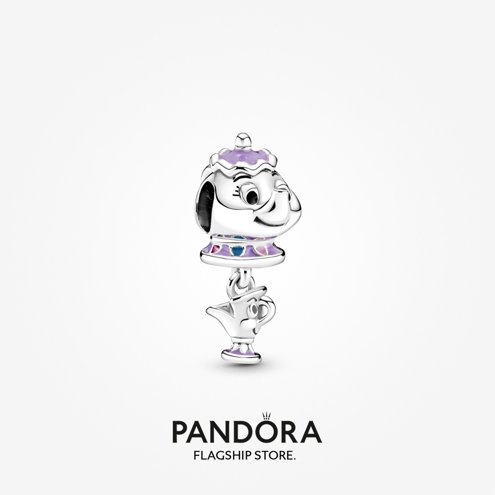 Pandora Disney Beauty ea Fera Sra. Potts e Chip Dangle Charme | Shopee ...
