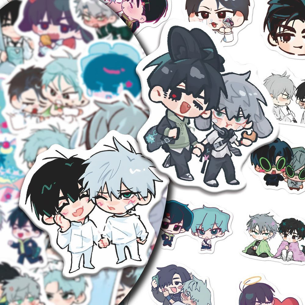 64pcs Alien Stage IVTI Adesivos Q-Versão IVAN ATILL Pintura Conta DIY | Shopee Brasil