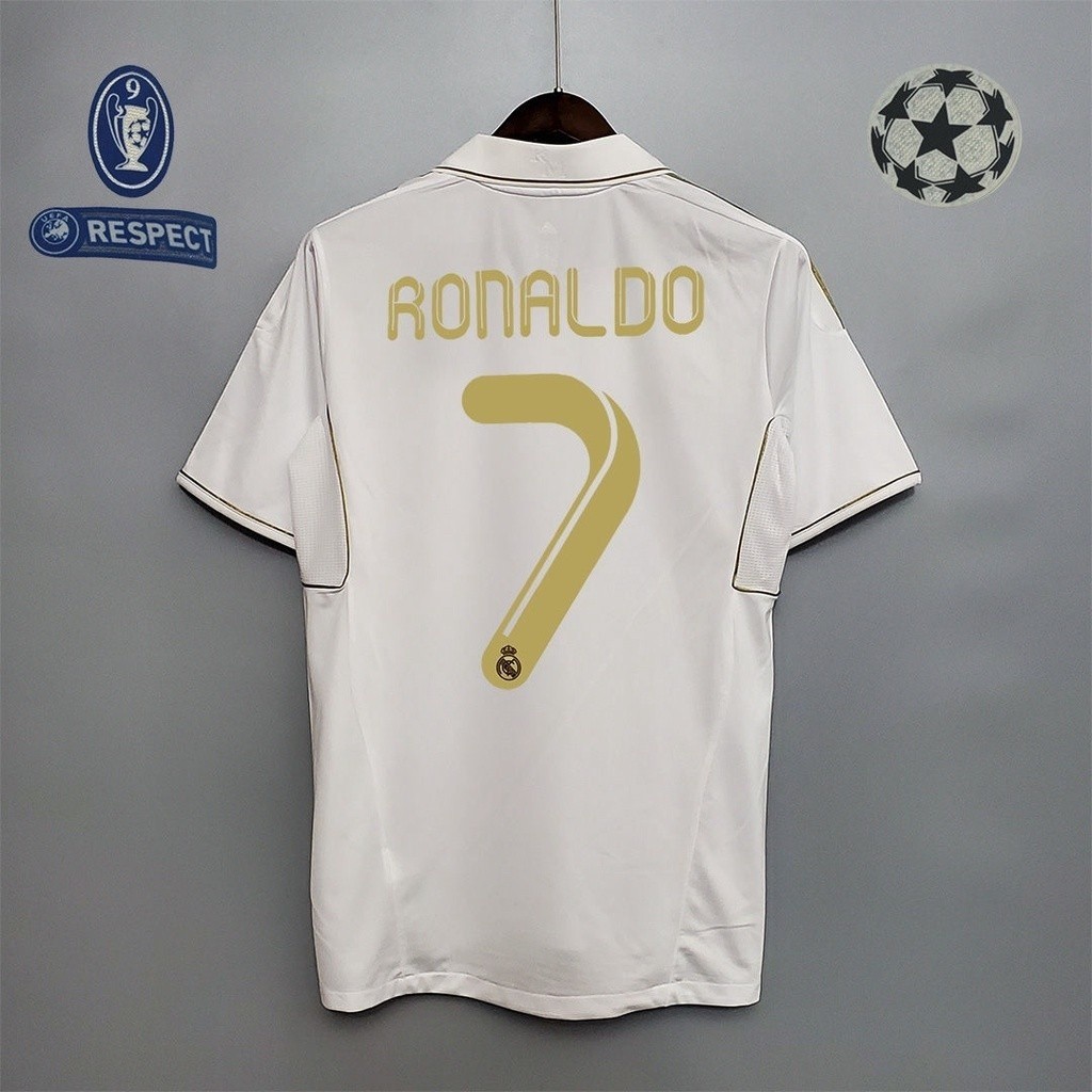 Real Madrid Camisola de Futebol Home No. 111-12 Cristiano Ronaldo ...