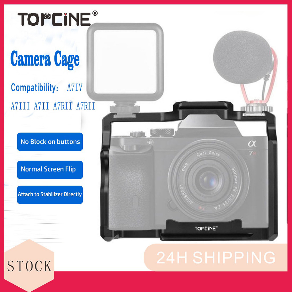 Gaiola A74 A73 Para Sony A7II A7III A7IV A7RIII A7RV A7R5 A7R3 A72 A7M4 A7M2 A7M3 De Câmera Com ...