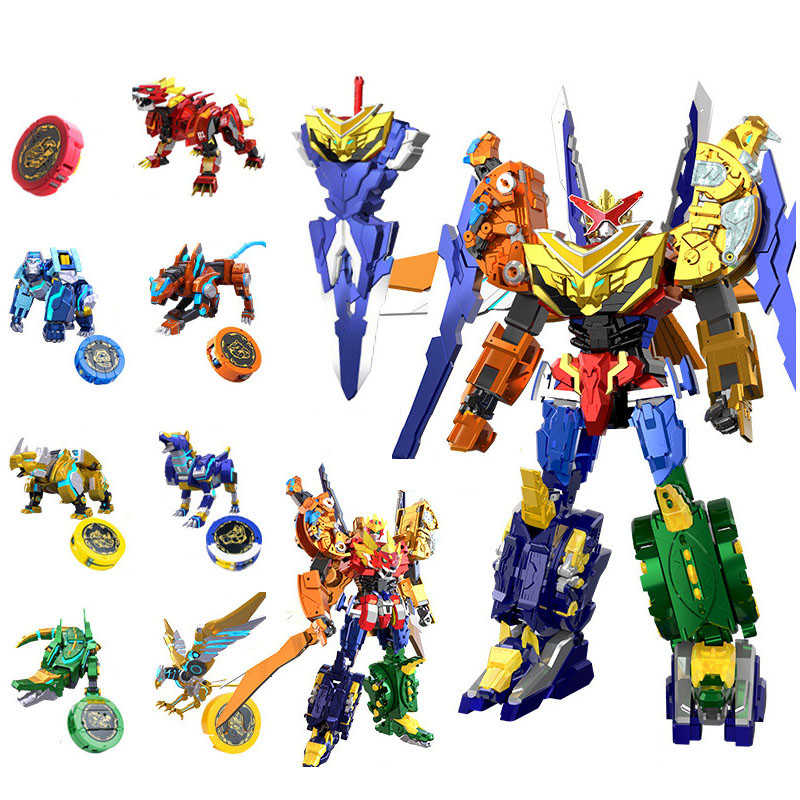 Menino Infantil King Kong Team 7 Em 1 Ultimate Kai Beast Transformação ...