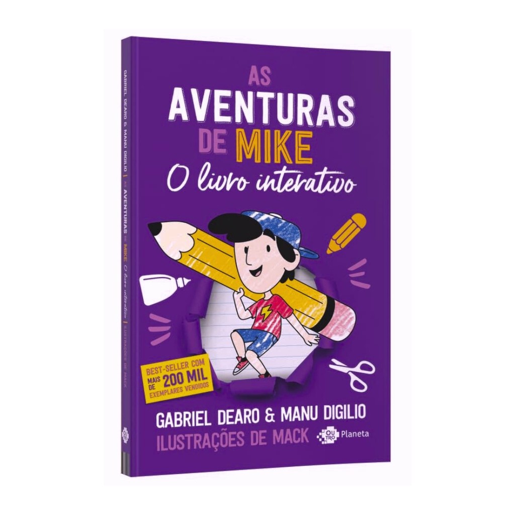 As Aventuras De Mike - O Livro Interativo - Gabriel Dearo & Manu ...