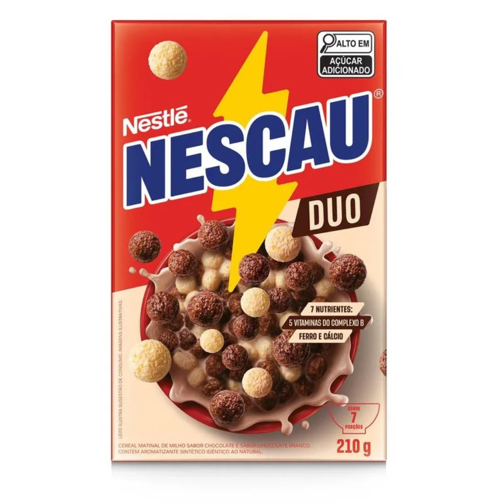 Cereal Matinal Nescau Duo 210g | Shopee Brasil