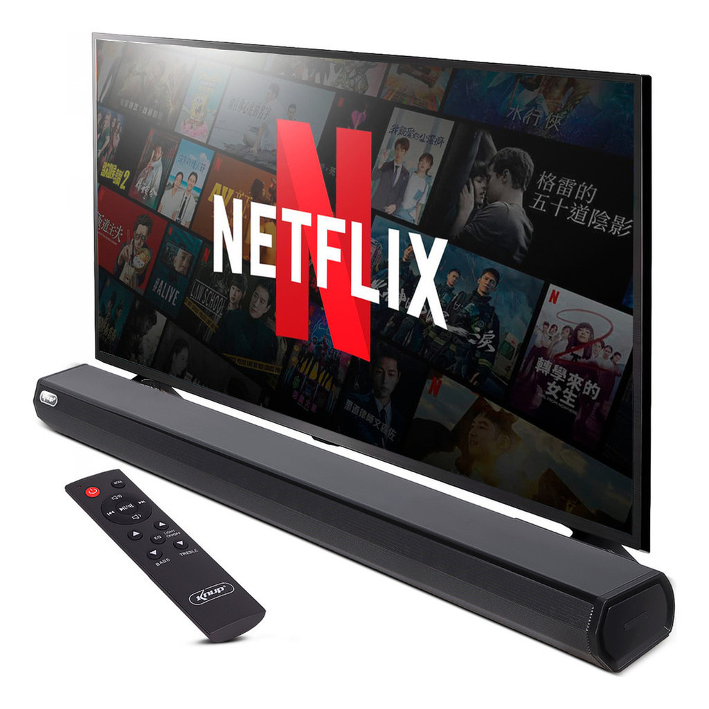 Home Theater Som Para Smart Tv Soundbar Potente Bluetooth P2 | Shopee ...