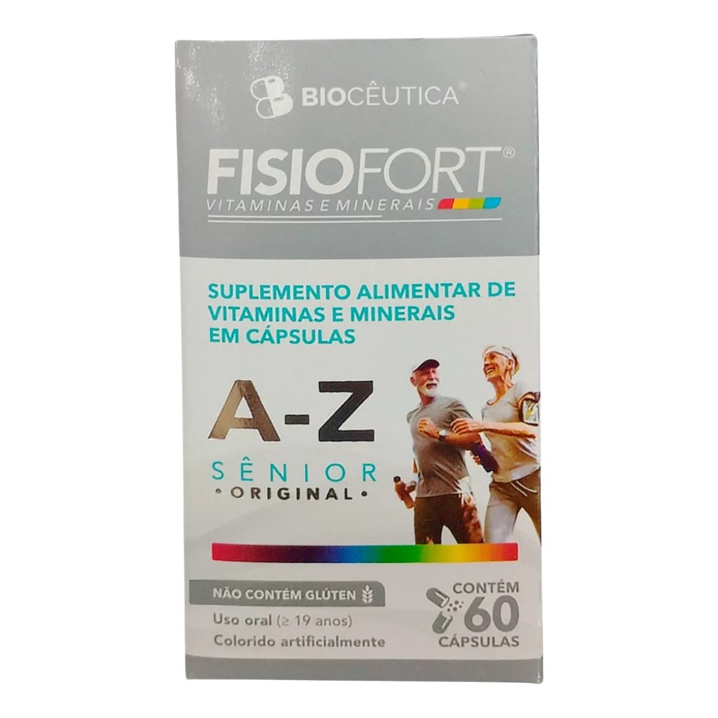 Supemento Alimentar FisioFort Vitaminas Minerais Bioceutica | Shopee Brasil