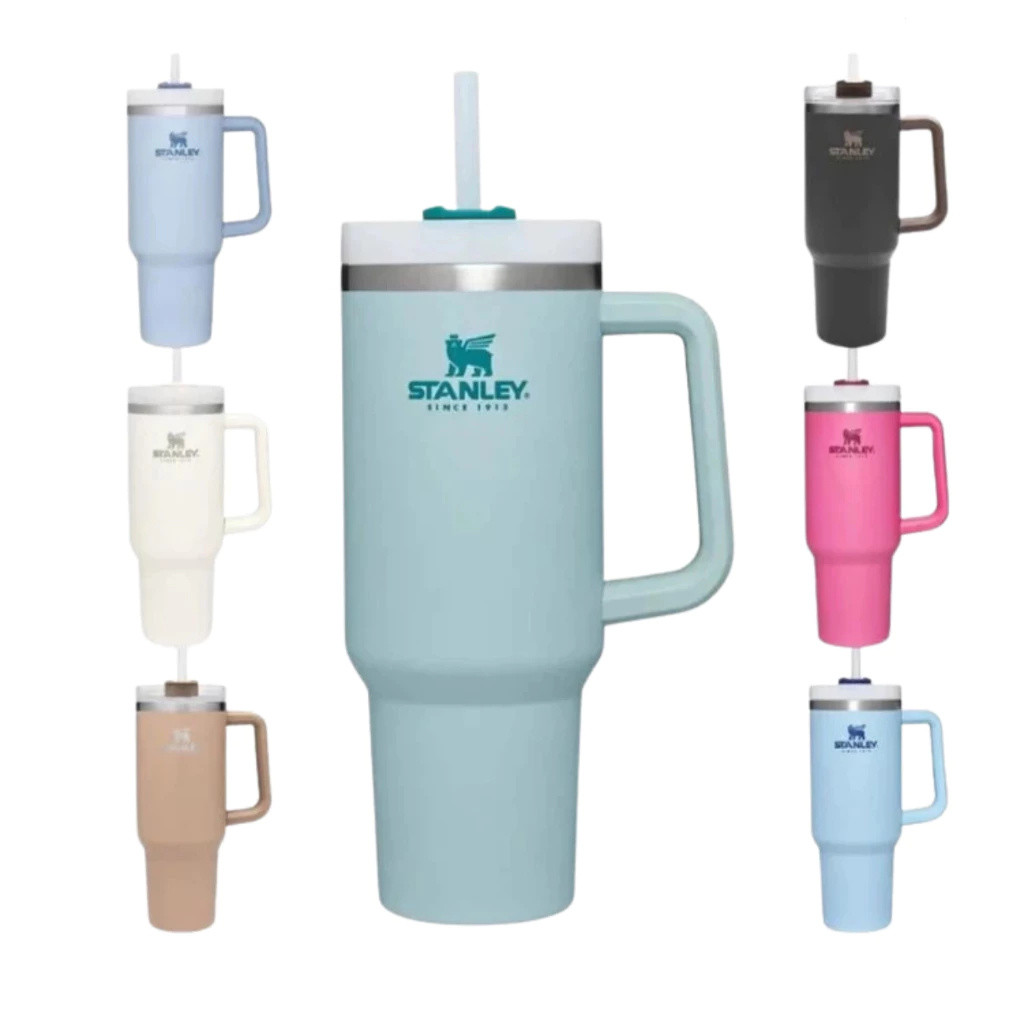 Copo Térmico Stanley Com Canudo E Alça 1200ML Para Rotina Diária ...