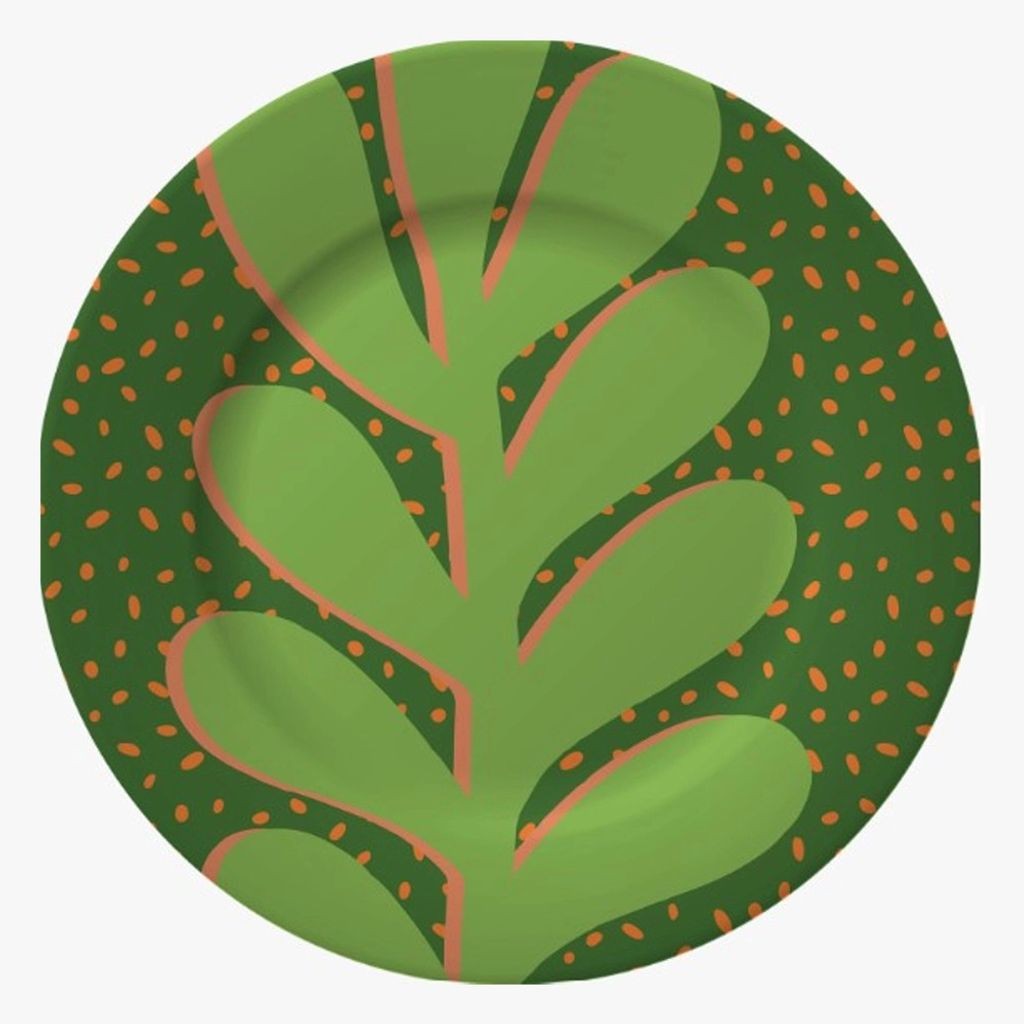 Prato de Sobremesa Cazza Panama em Melamina | Shopee Brasil