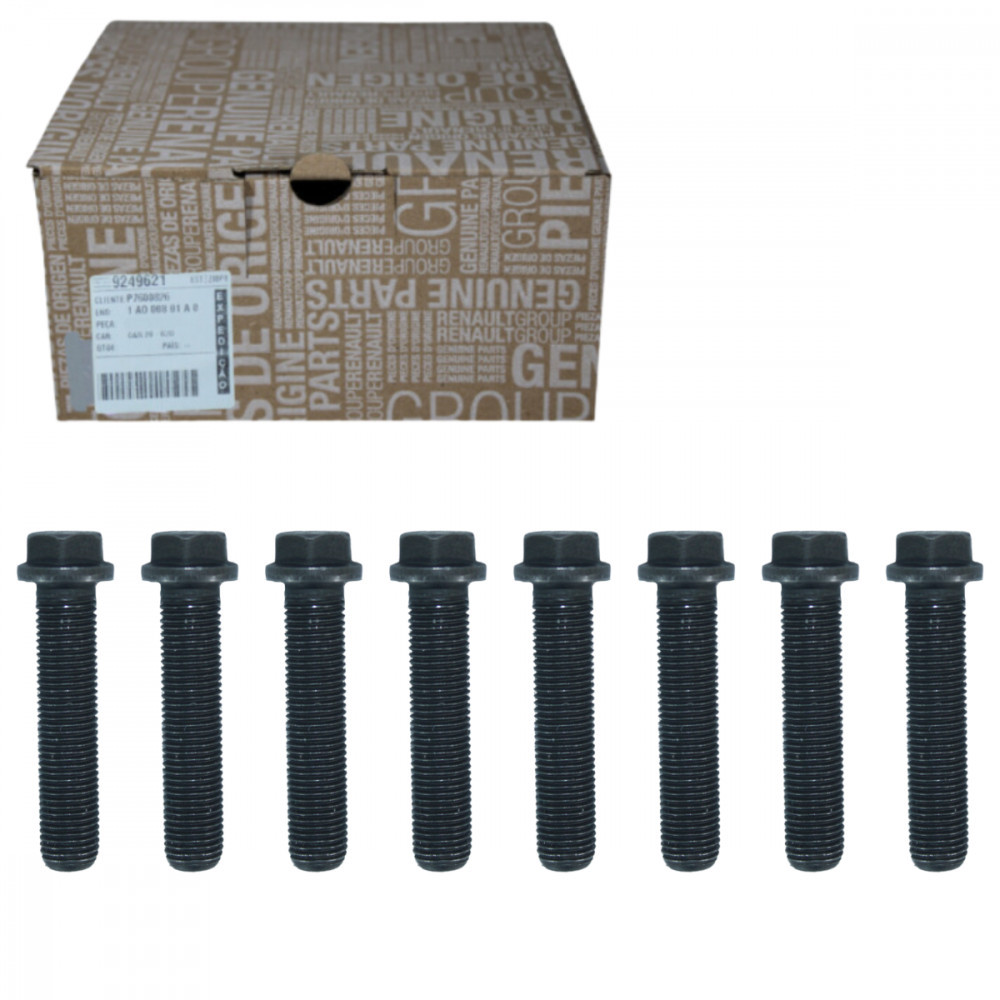 Kit 8 parafusos da biela do motor Renault Master | Shopee Brasil