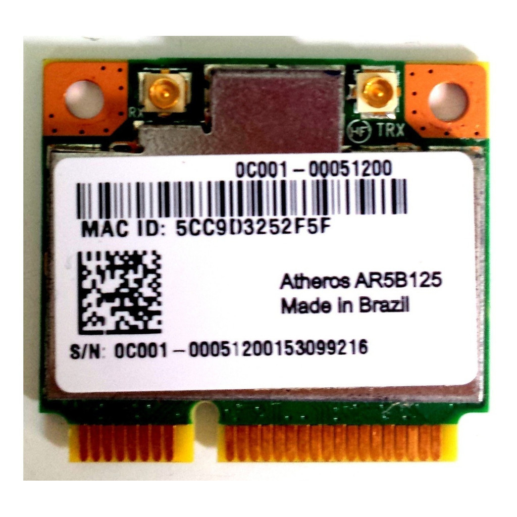 Placa Wireless Wifi Asus X401u Atheros Ar5b125 | Shopee Brasil
