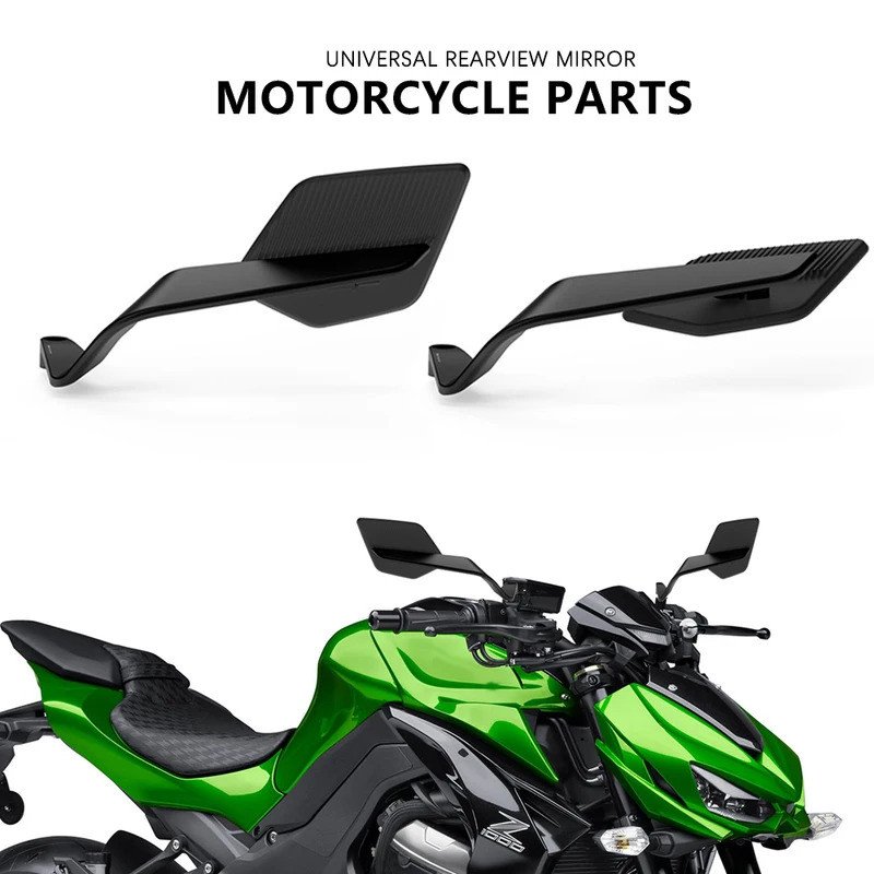 Espelho Retrovisor Lateral NOVO para KAWASAKI Z H2 Z400 Z500 SE Z650 ...