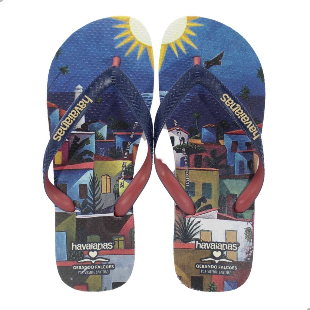 Chinelo Havaianas Gerando Falcoes Mogno | Shopee Brasil