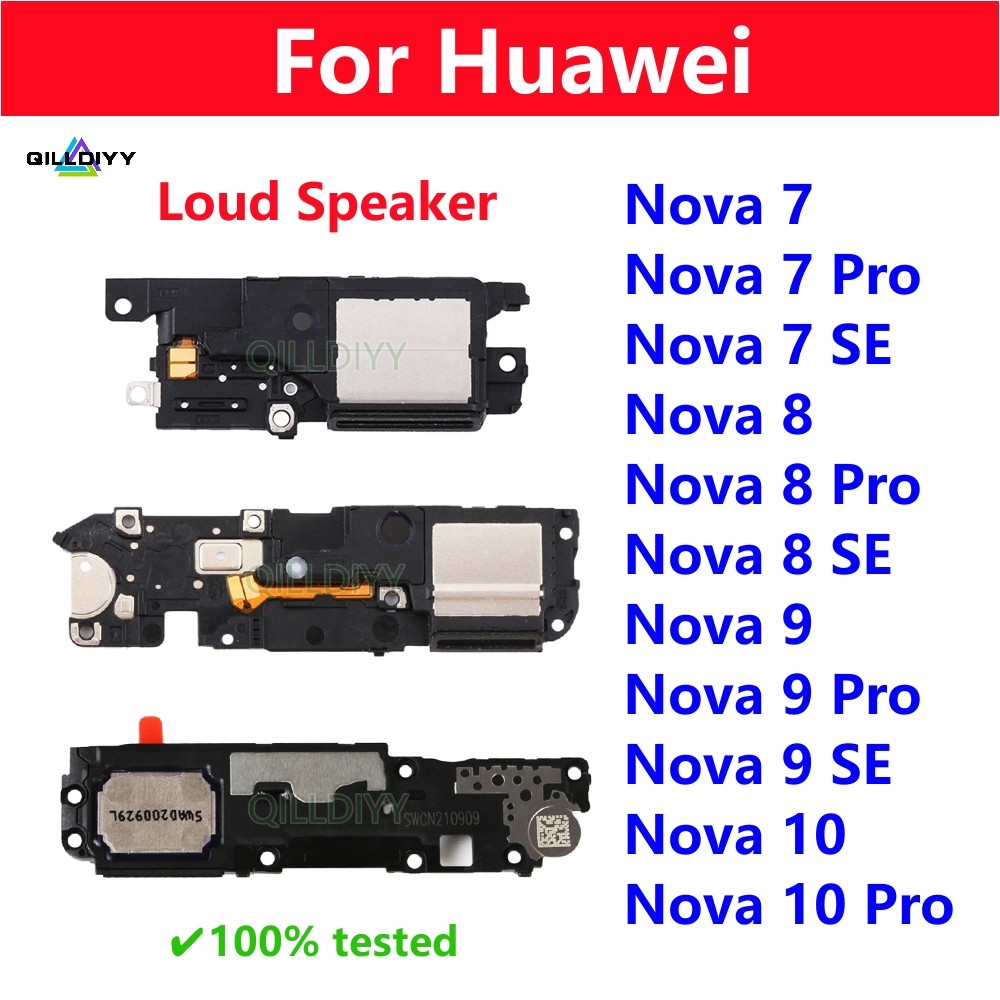 Alto-Falante Para Huawei Nova 8 9 10 Pro SE 7 5G Nova7 Nova8 Nova9 Nova10 Campainha Cabo ...