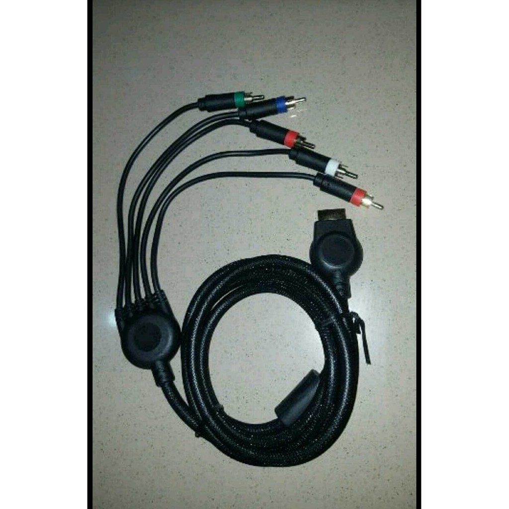 Cabo Componente Original Ps2/PS3 Ngesingshop | Shopee Brasil