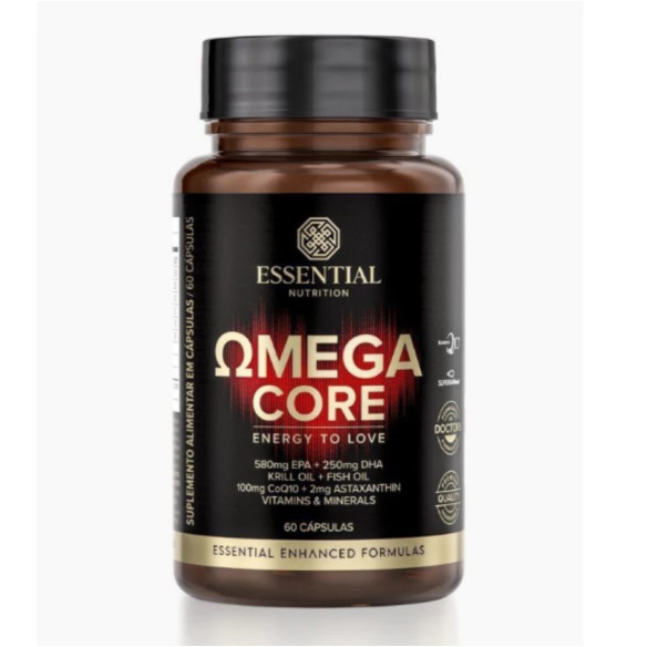 Omega Core (Pote c/ 60 Cápsulas) - Essential | Shopee Brasil