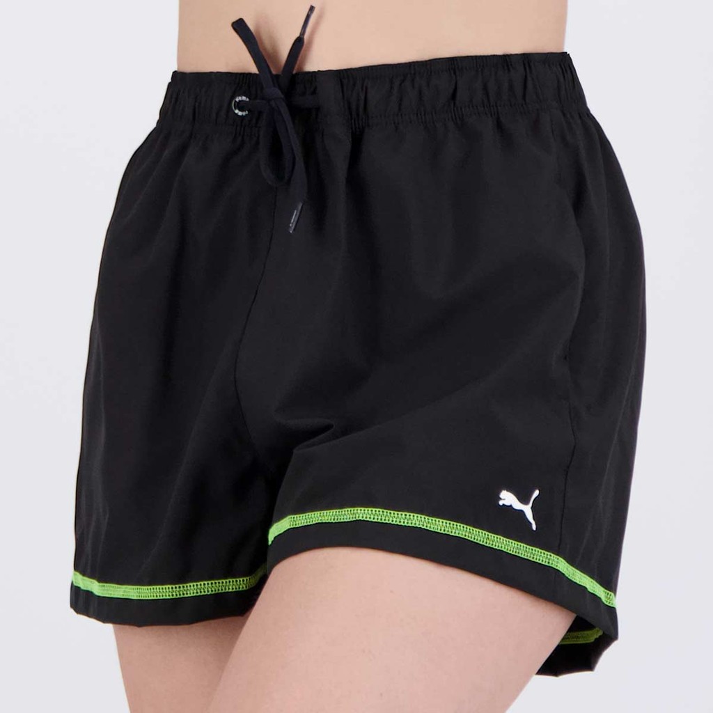 Shorts Puma Board Feminino Preto | Shopee Brasil