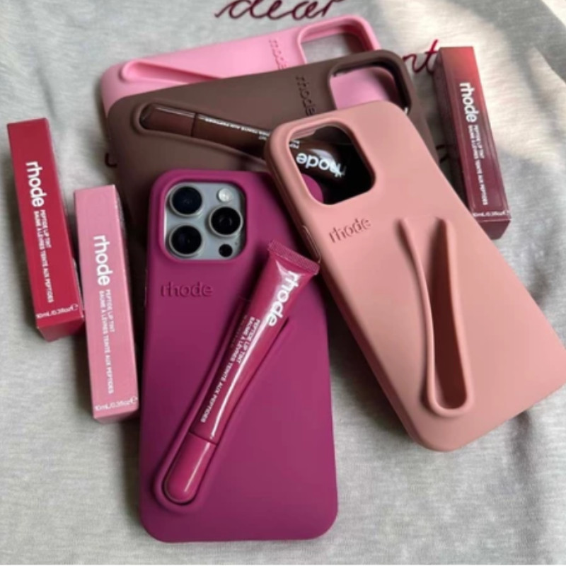 Capa De Rhode Estilo Batom Labial Macia À Prova De Choque Case Capinha ...