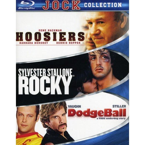 Box Blu-Ray Jock Collection (Dodgeball / Hoosiers / Rocky) | Shopee Brasil