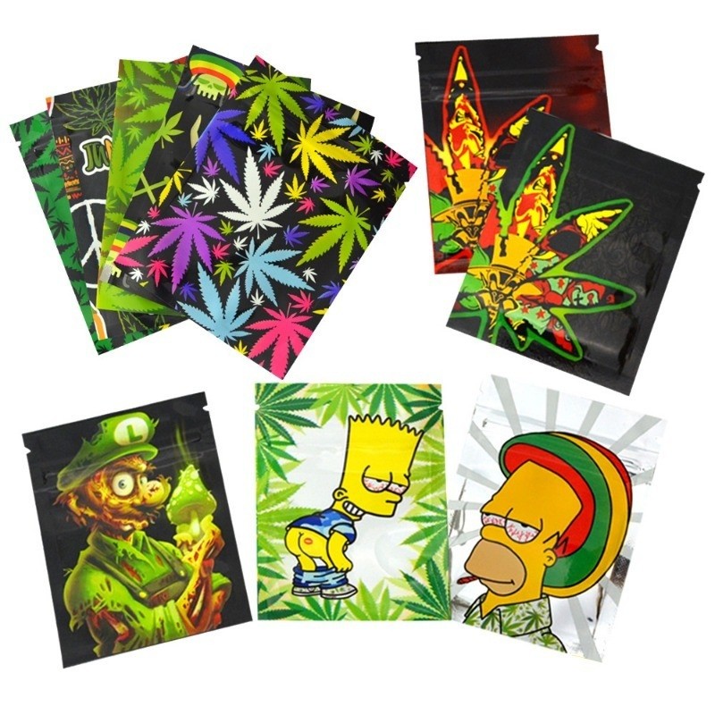 100 Unidades Saco De Borracha Ícone De Janela De Desenho Animado Frontal Liga Marinha 11x14cm ...