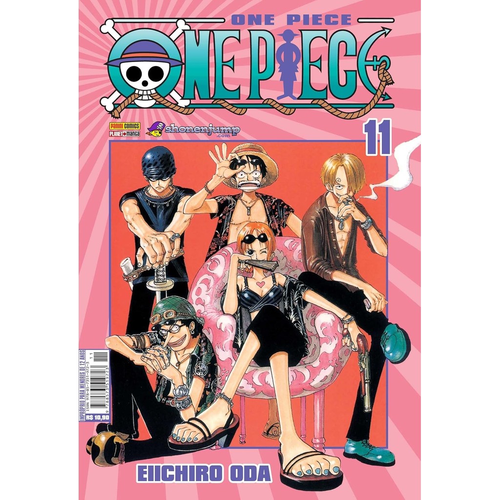 One Piece Vol. 11 - Eiichiro Oda | Shopee Brasil