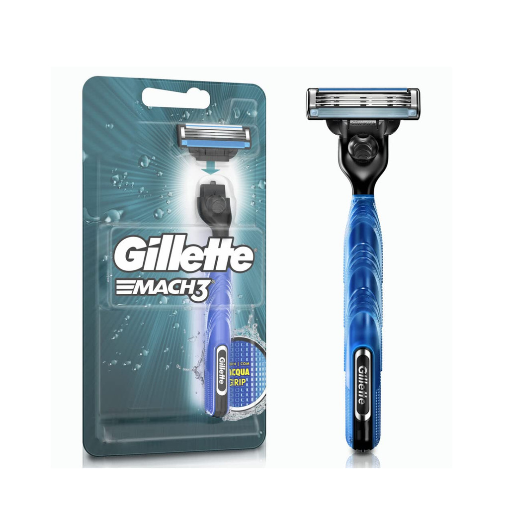 Gillette Aparelho De Barbear Mach3 | Shopee Brasil