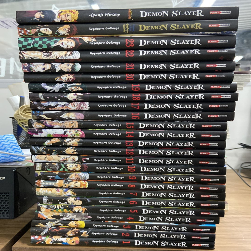 Demon Slayer - 23 Vol + Gaiden autor Gotouge, Koyoharu | Shopee Brasil