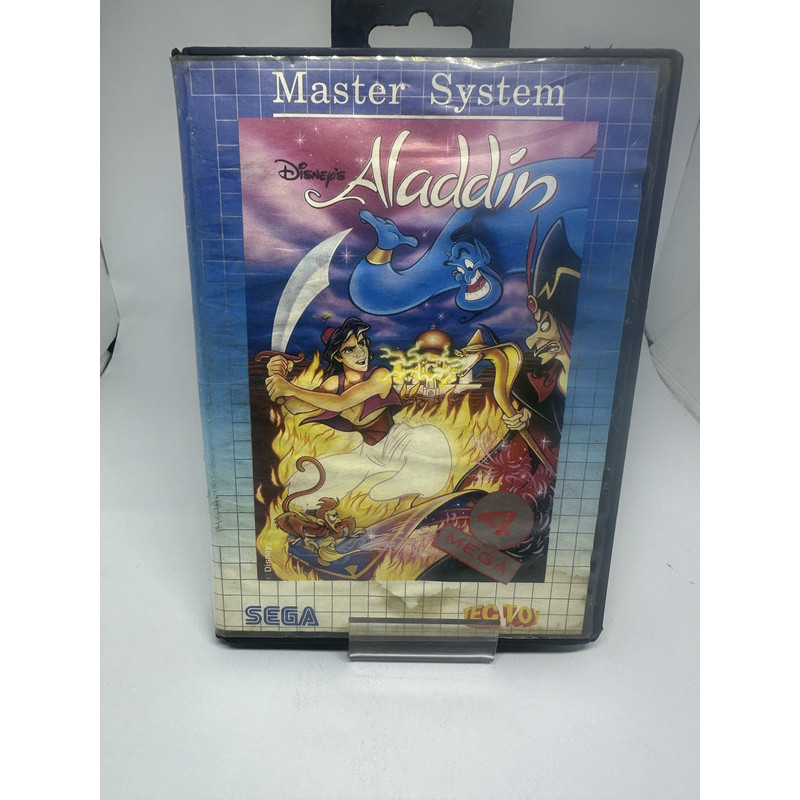 ALADDIN MASTER SYSTEM COM CAIXA | Shopee Brasil