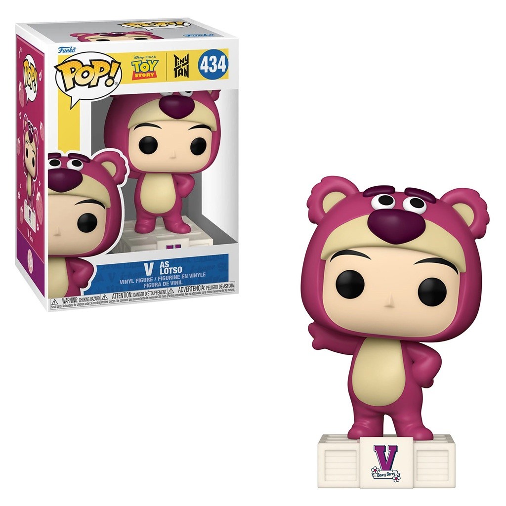 Funko Pop Rocks Toy Story X Bts V As Lotso 434 | Shopee Brasil