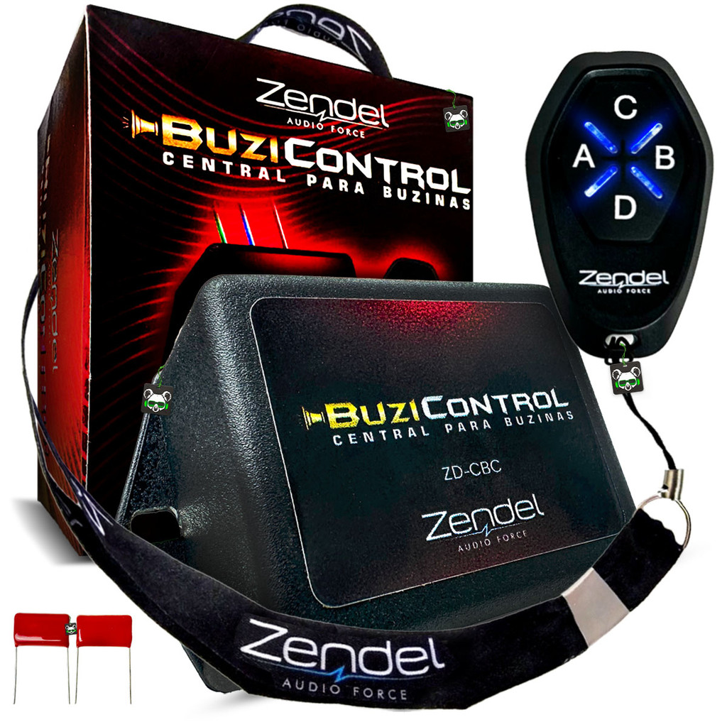 Central BuziControl Buzina Musical Efeitos + Controle ZD-CBC Zendel ...