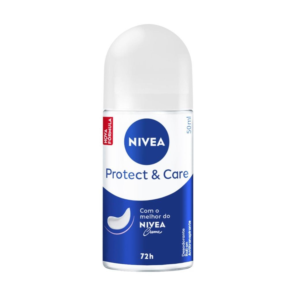 Desodorante Roll On Nivea Protect & Care 50ml | Shopee Brasil