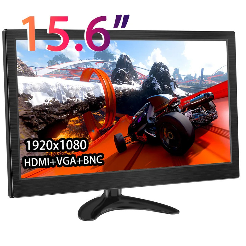 Monitor Portátil Pequeno Monitor de Segurança com Alto-falantes Duplos ...