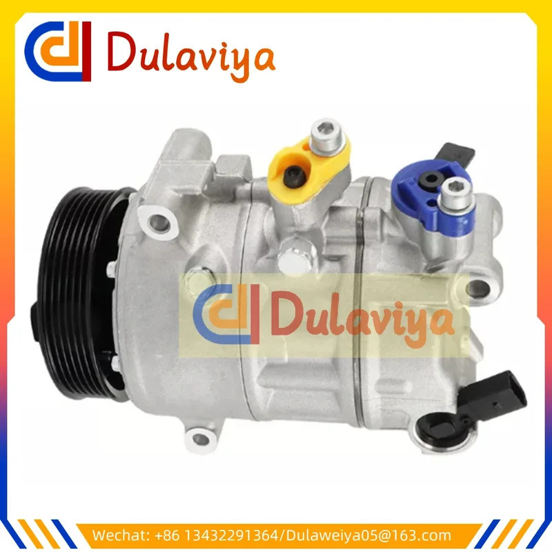 Compressor de Ar Condicionado AC com Embreagem para VW Beetle CC Golf ...