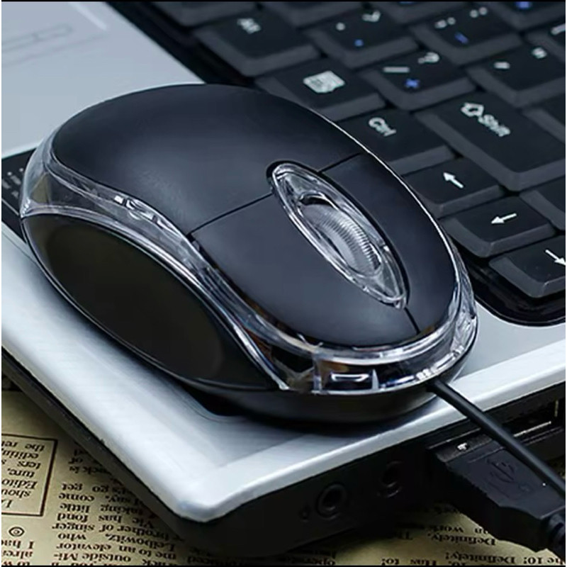 Mouse USB com Fio Óptico A-153 1600DPI para PC e Notebook | Compatível ...